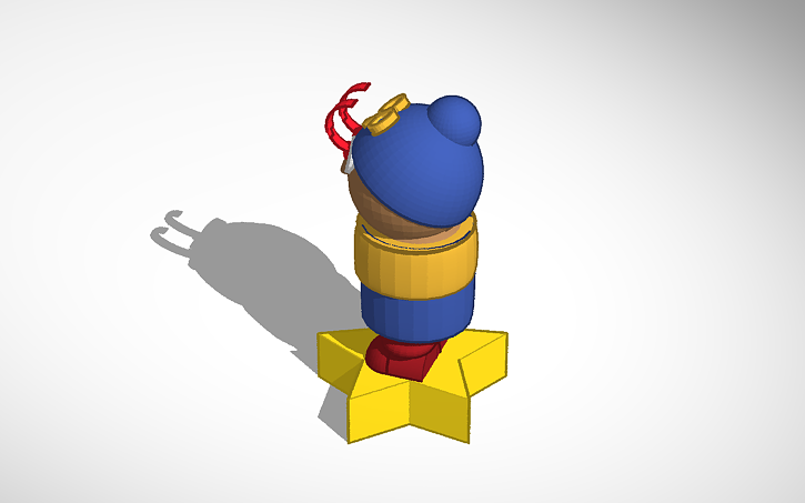 3D design Geno (SMRPG) - Tinkercad