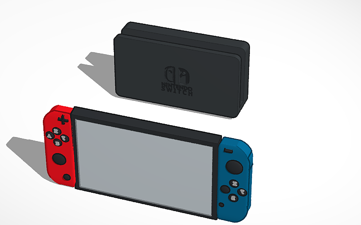 3D design Nintendo Switch - Tinkercad