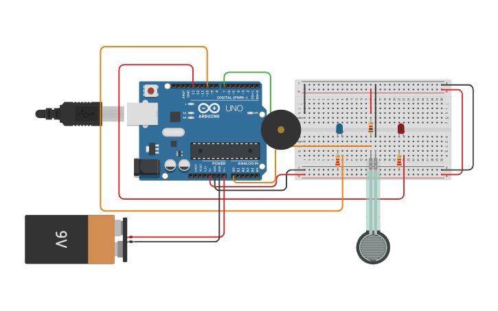 Circuit design Programación Smart Pill Carrier - Tinkercad