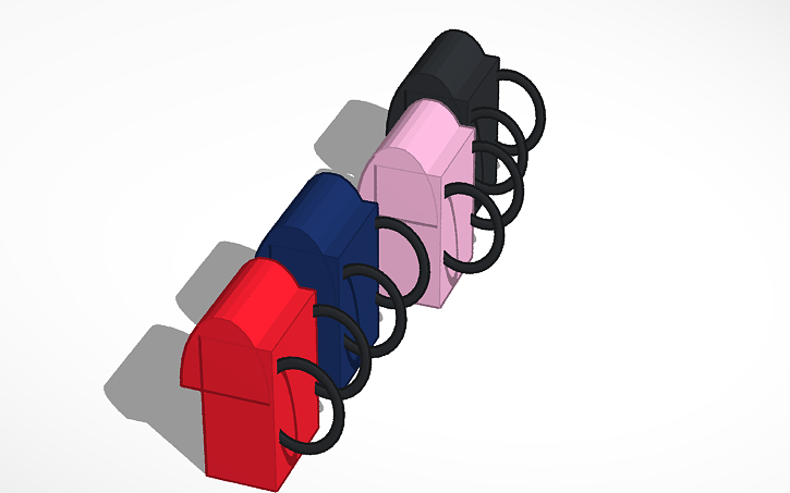 3D design backpack | Tinkercad