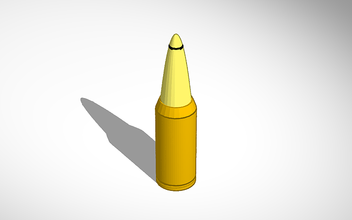 3D design 50 BMG Ammunition | Tinkercad