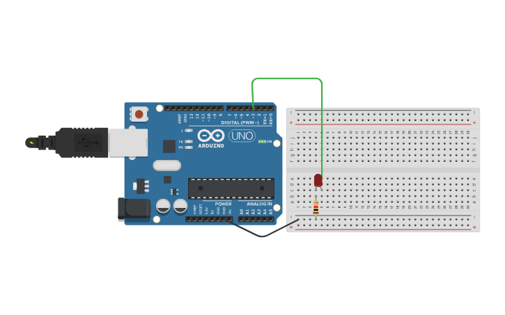 Circuit design Serial. Serial monitor - Tinkercad