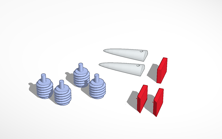 3D design flipper - Tinkercad