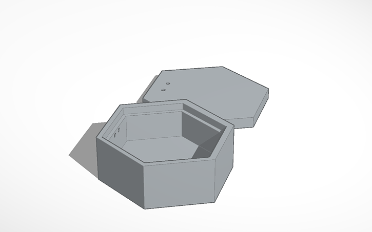 3d Design Hexagon Thing Tinkercad