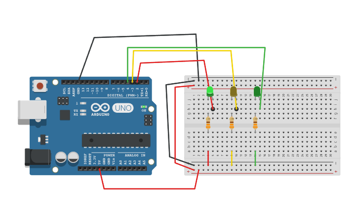Circuit design Copy of Introduction - Tinkercad