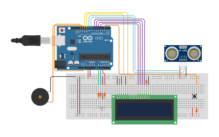Circuit design Final Test_Push Up Counter_Kell10 | Tinkercad