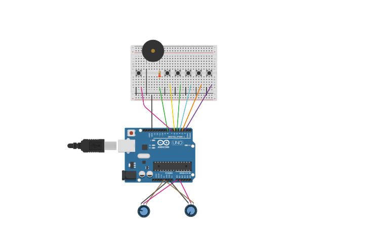 Circuit design Project 1 | Tinkercad