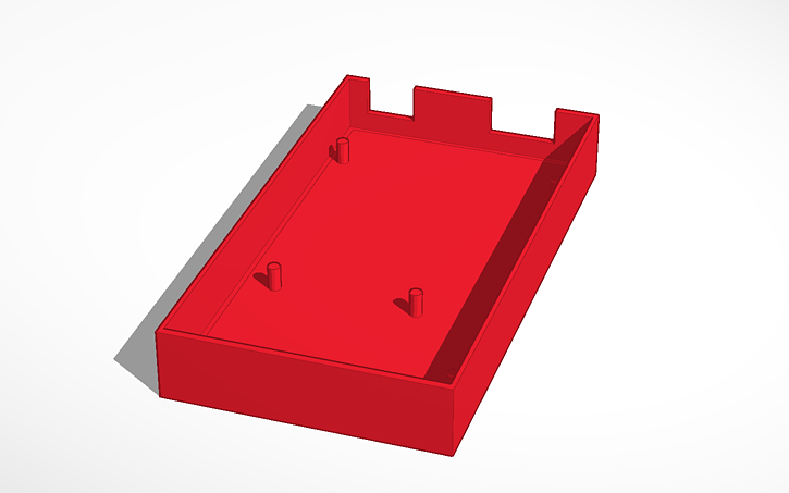 3d Design Arduino Mega Case Tinkercad