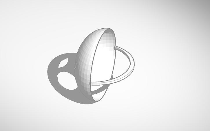 3D design Mask - Tinkercad