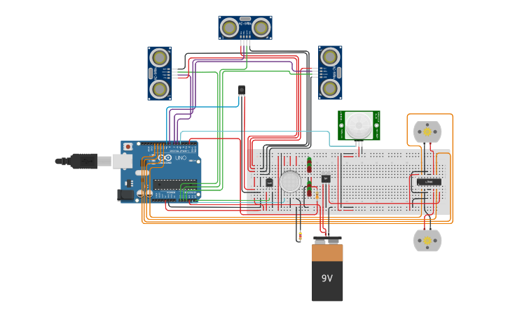 Circuit design Dan Cozma | Tinkercad