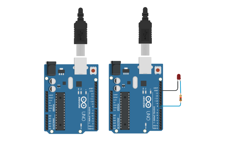 Circuit Design Comunicacion Serial Tinkercad