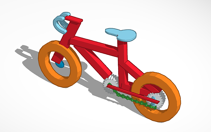 3D design road bike | Tinkercad
