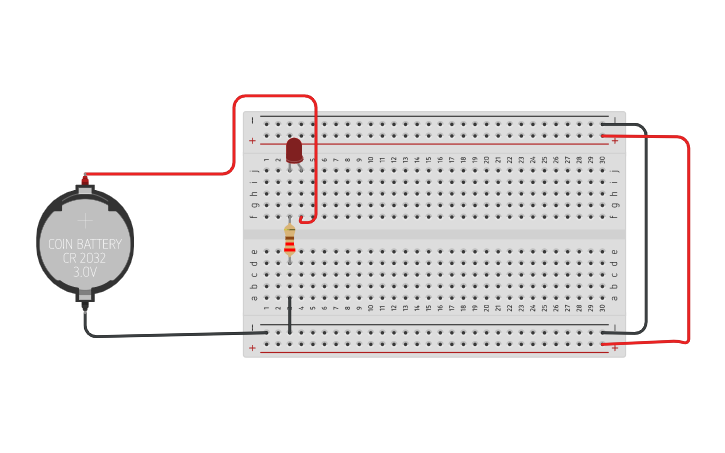 Circuit design Jumpers - Tinkercad