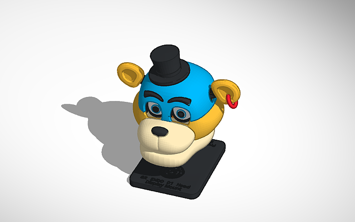 3D design ear rod2 - Tinkercad