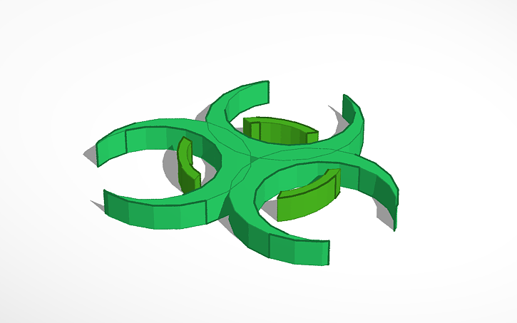 3D design radiation - Tinkercad