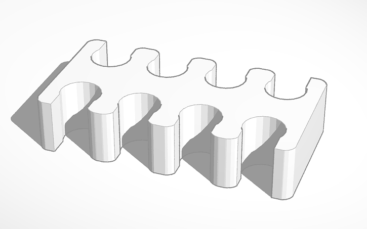 3D design VGA/CPU Cable Comb | Tinkercad