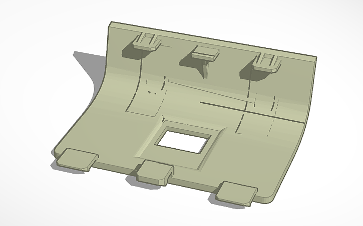 3D design xbox series x battery cover - Tinkercad