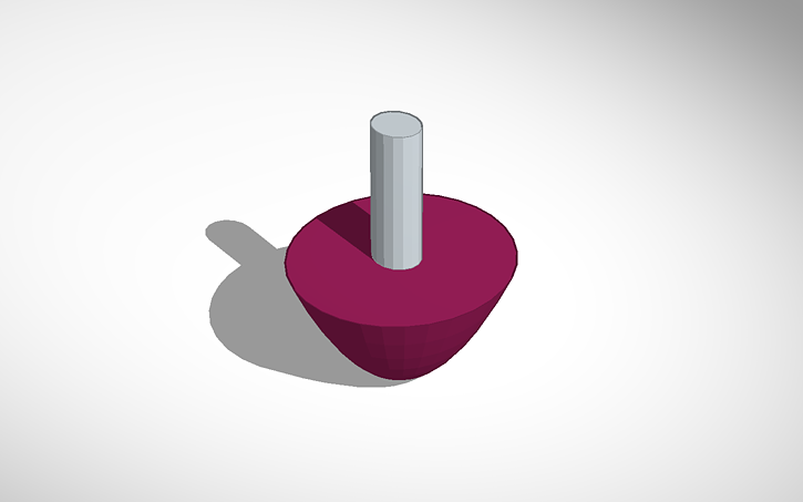 3D design Spinning Top Project | Tinkercad