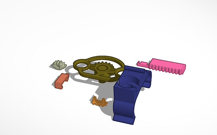 3D design steering wheel for ps4 controller - Tinkercad