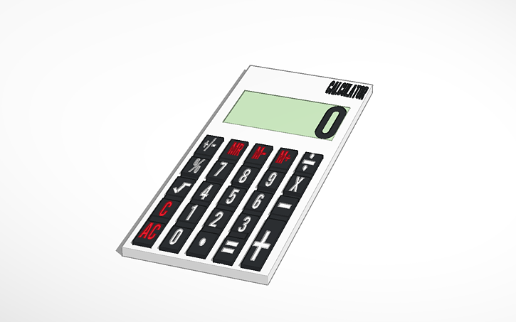 3D design calculator - Tinkercad