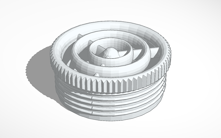 3D design Heiland Threaded Pommel | Tinkercad