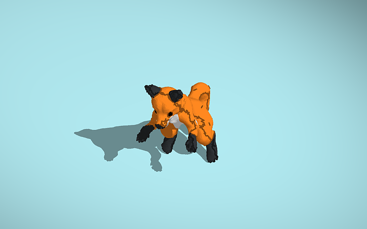 3D design Fox - Tinkercad