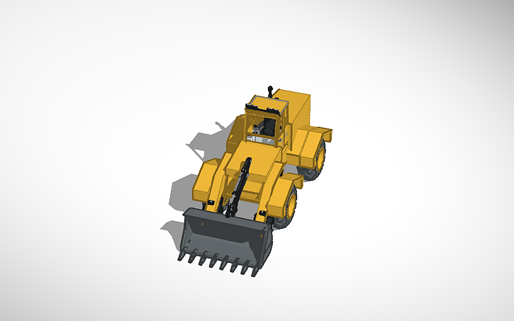 3D design L-2350 Pay loader - Tinkercad