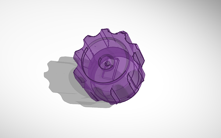 3D design knob sigma 70-200 final | Tinkercad