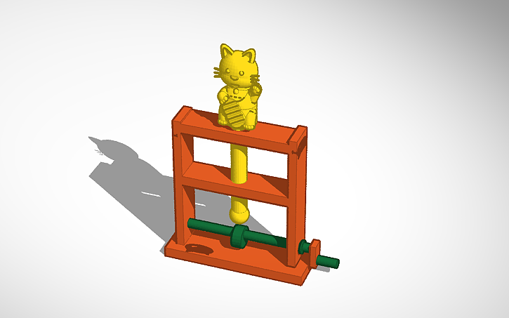 3D design Gato-leva - Tinkercad