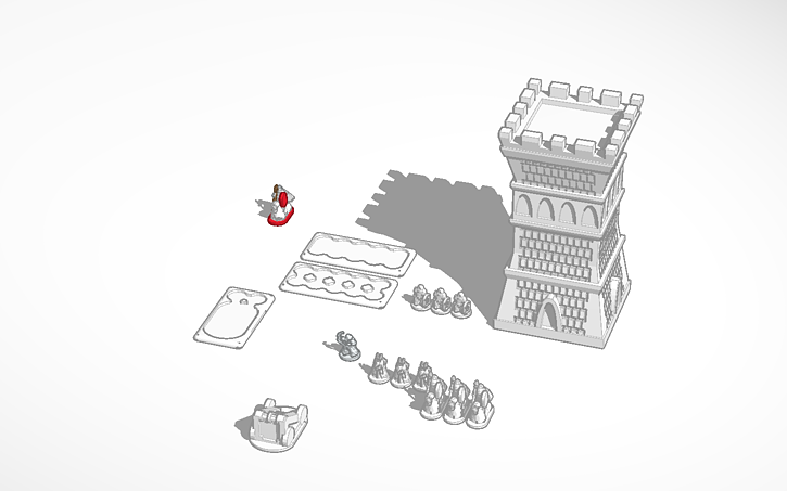 3D design Tower - Tinkercad