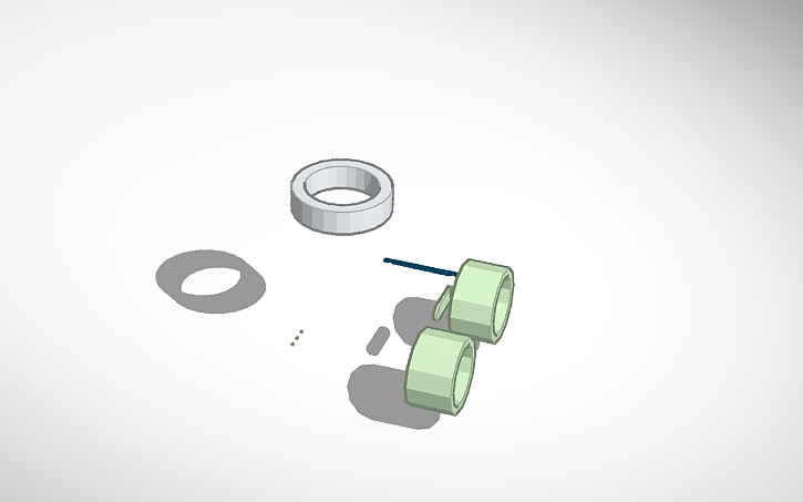 3D design smart blind stick - Tinkercad