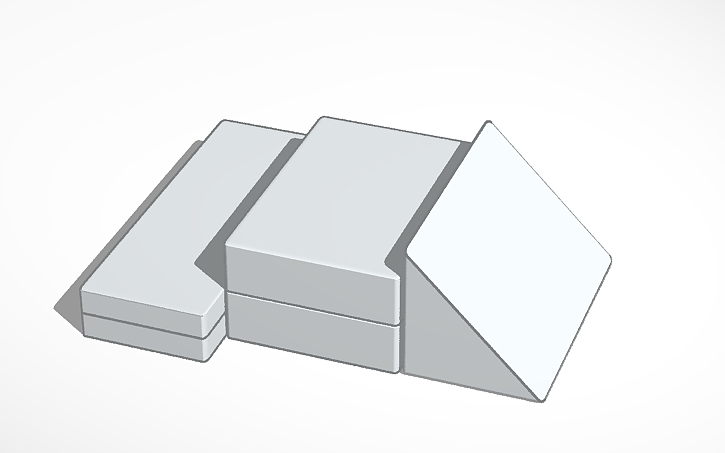3D design Single Pack - Stairs and Slide | Tinkercad