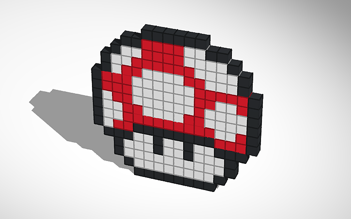 3D design Pixel Art | Tinkercad