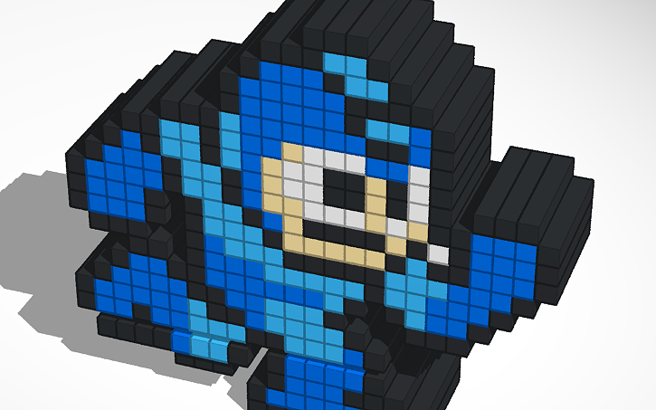 3D design Megaman | Tinkercad