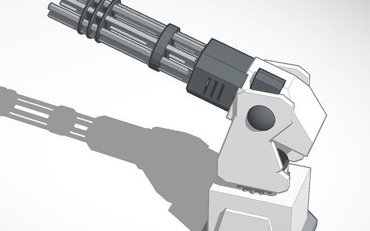 3D design Space Engineers Gatling Turret - Tinkercad