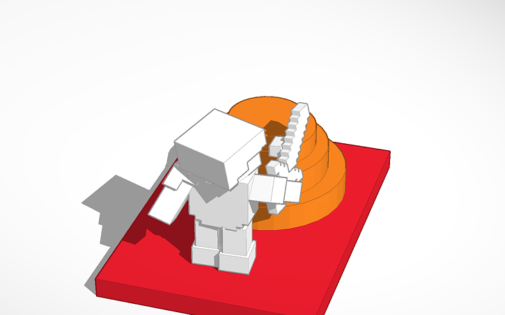 3D design happy bithday | Tinkercad