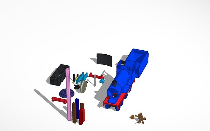 3D design Gauge 1 Edward Mk1 - Tinkercad