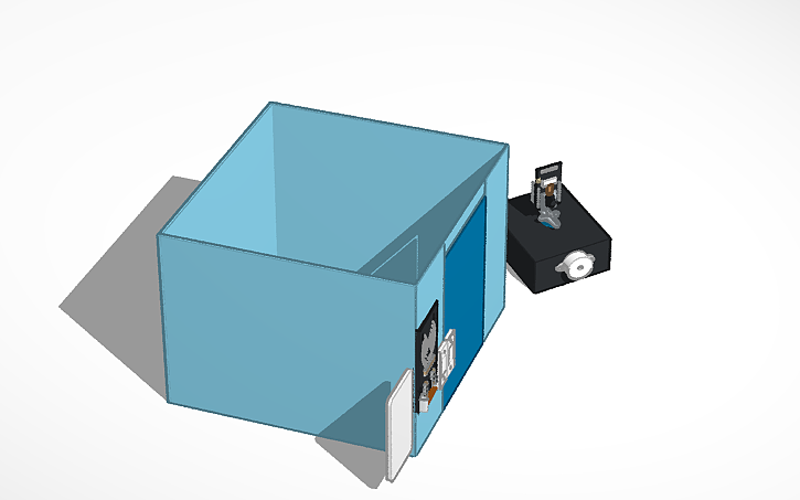 3D design Copy of door lock - Tinkercad