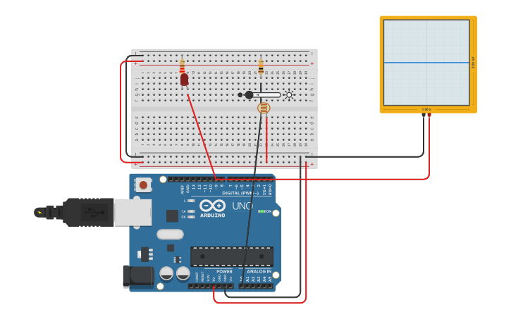 Circuit design PWM complex - Tinkercad