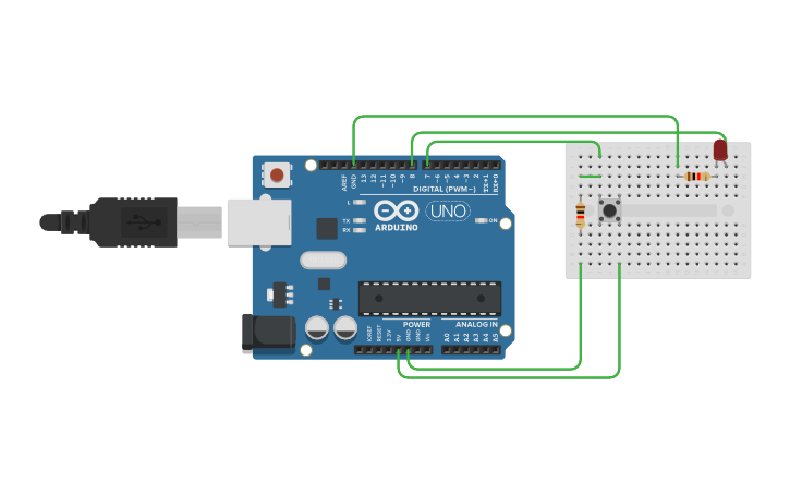Circuit Design If Arduino Btn Led Circuit Tinkercad