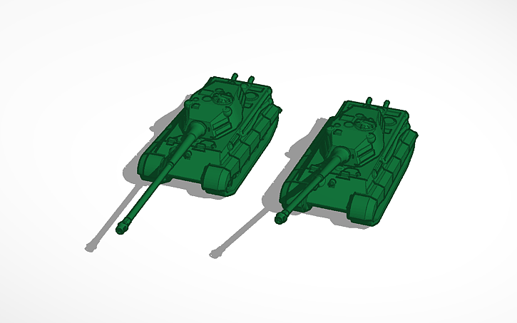 3D design Tiger 2 H (105) - Tinkercad