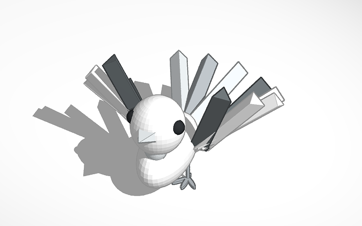 3D design Exotic Bird | Tinkercad