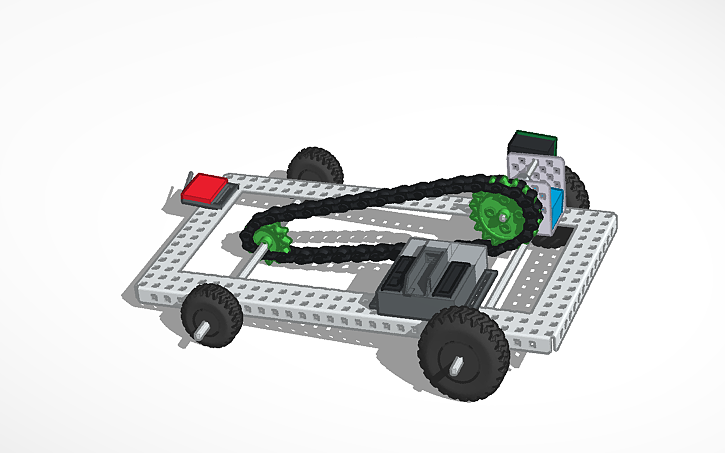 3D design Robot Race Car - Tinkercad