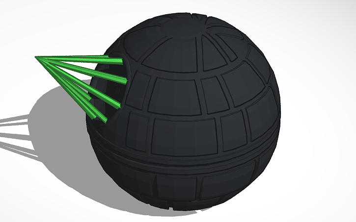 3D design Death star - Tinkercad