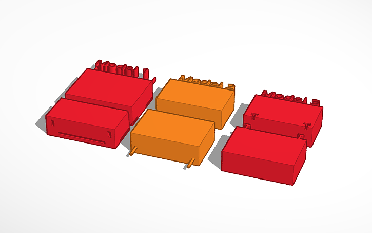 3D design conjunctions models | Tinkercad