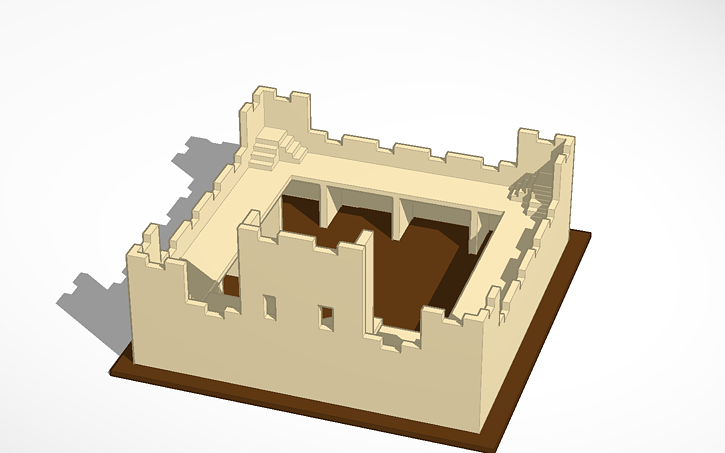 3D design Copy of Wooden Fort - Tinkercad