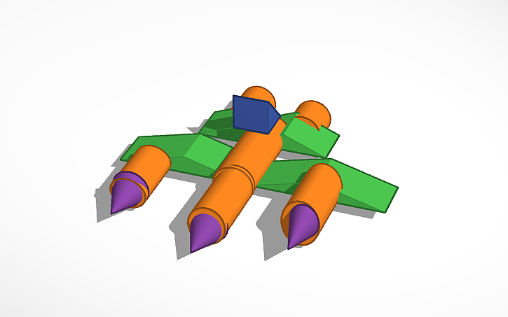 3D design jET PLANE - Tinkercad