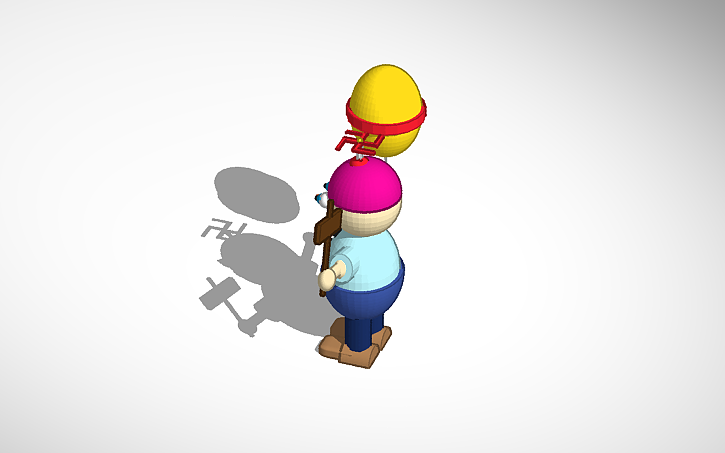 3D design Balloon Boy - Tinkercad