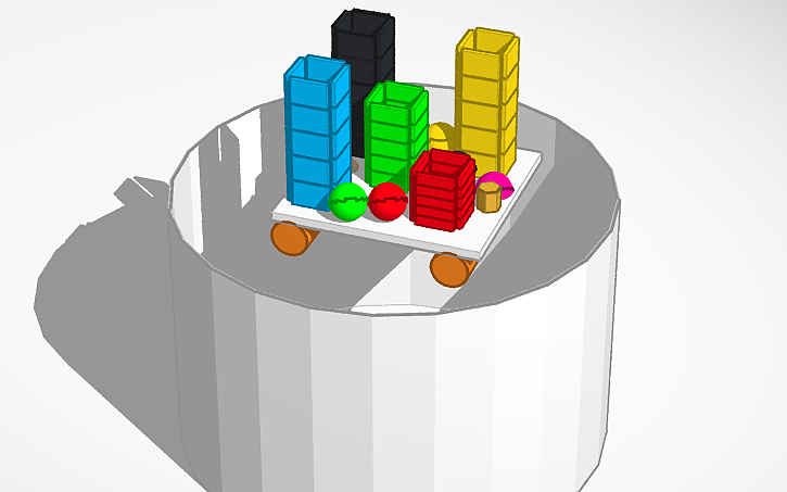 3D design Sim Lab Tray Cleaner Machine - Tinkercad