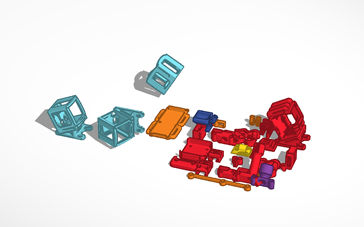 3D design SourceOne Parts - Tinkercad